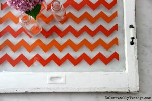 How to Paint Chevron - the Easy Way!