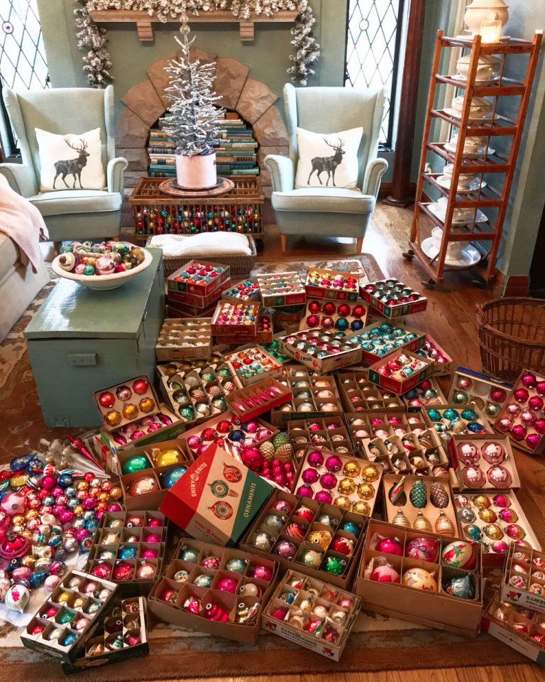 Shiny Brite Christmas - Creative Display Ideas - Kelly Elko