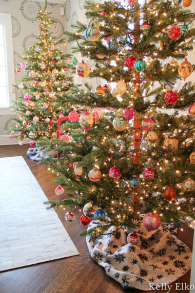 The Most Stunning Shiny Brite Christmas Trees - Kelly Elko