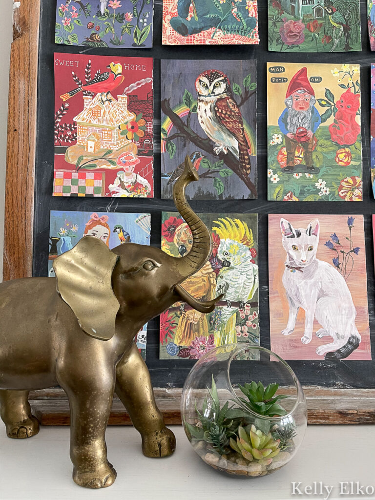 The Art of Nathalie Lete & My Winter Living Room - Kelly Elko