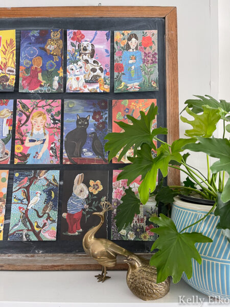 The Art of Nathalie Lete & My Winter Living Room - Kelly Elko