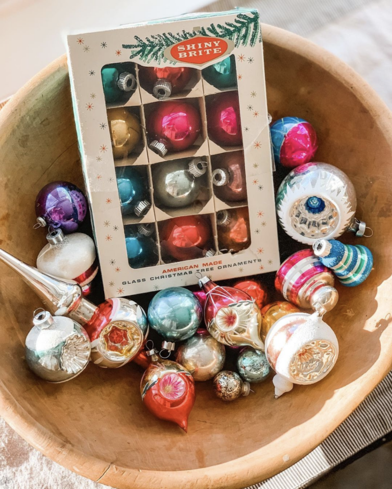 Shiny Brite Christmas - Creative Display Ideas - Kelly Elko