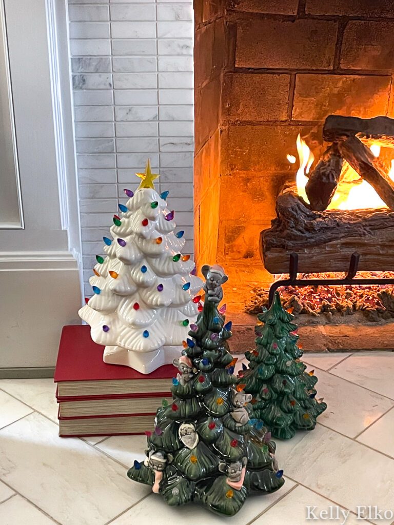 Vintage Ceramic Christmas Trees - Kelly Elko