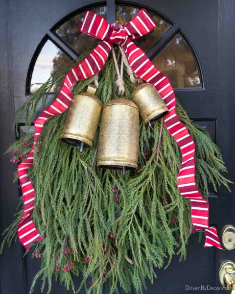 Brass Bells Christmas Decor Ideas - Kelly Elko