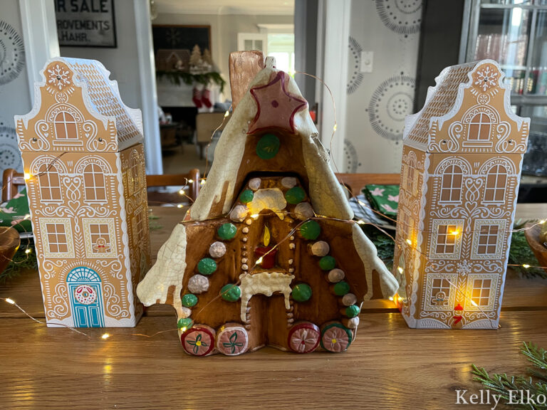 Gingerbread Christmas Table - Kelly Elko