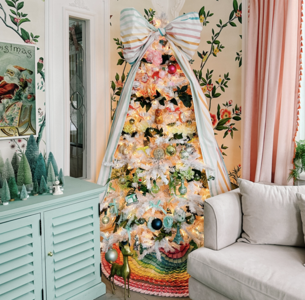 Ribbon Bow Trees - The Hottest Christmas Trend - Kelly Elko