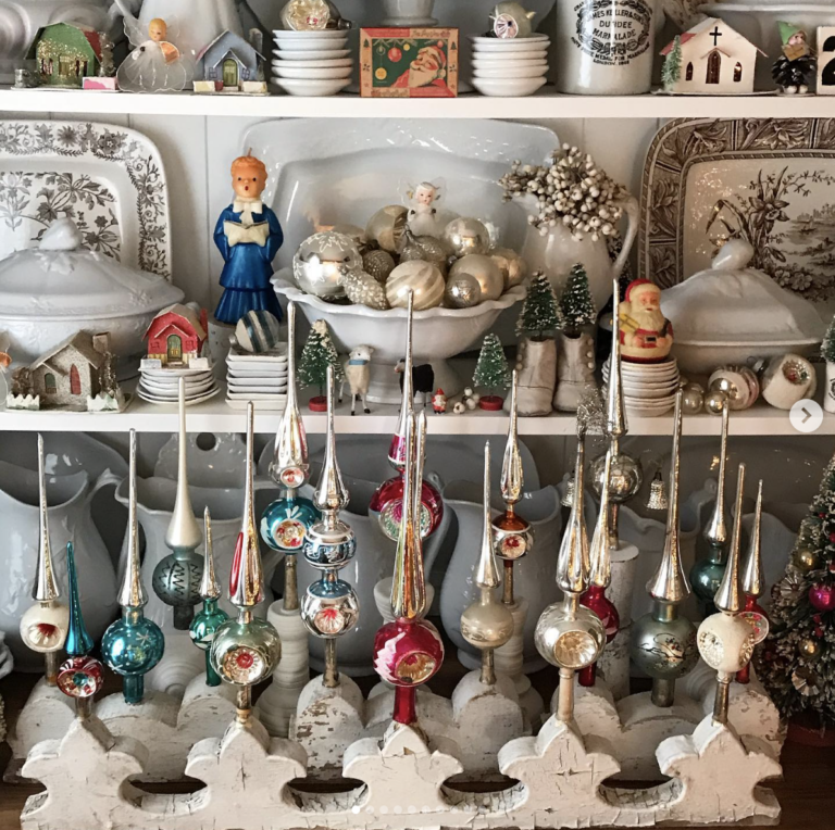Vintage Christmas Tree Toppers - Kelly Elko