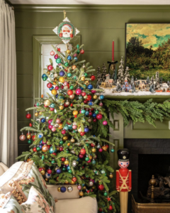 The Most Stunning Shiny Brite Christmas Trees - Kelly Elko