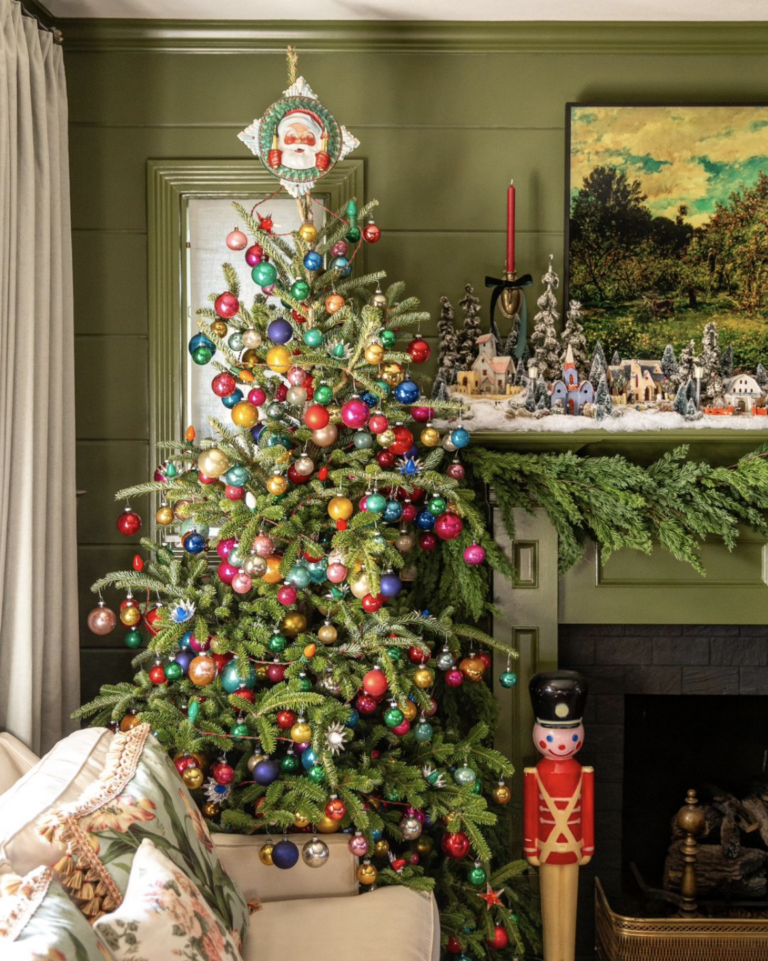 The Most Stunning Shiny Brite Christmas Trees - Kelly Elko